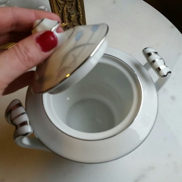 Vintage | Dining | Vintage Valmont China Sugar Bowl Royal Wheat | Poshmark